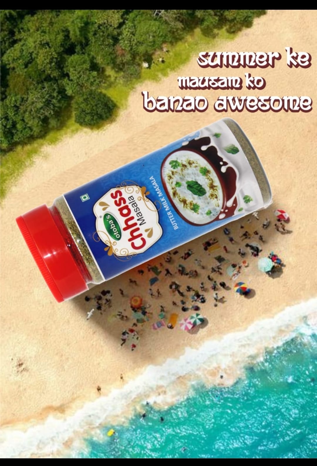 Chass Masala Bottle | Butter Milk Masala 130g – otoba's foods