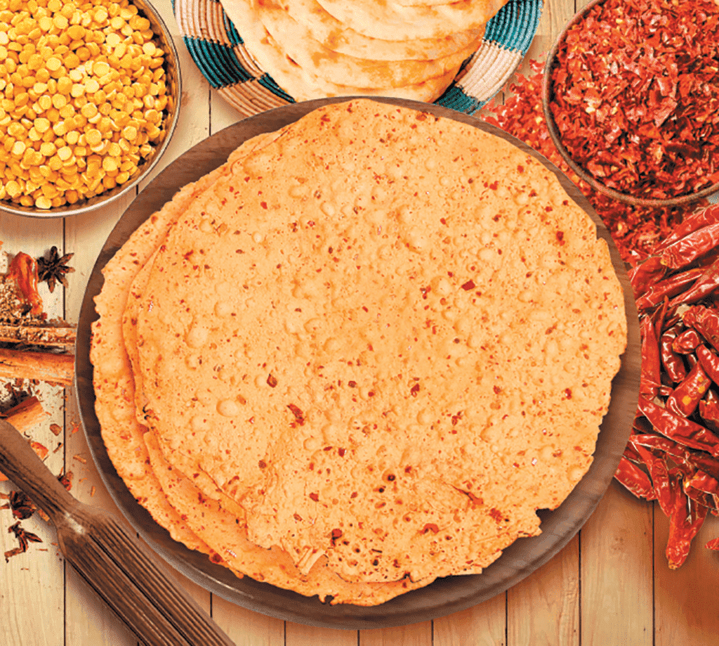 Handmade Special Chana Masala Papad (CHANA TIKDI ) 400g. – Otoba's food