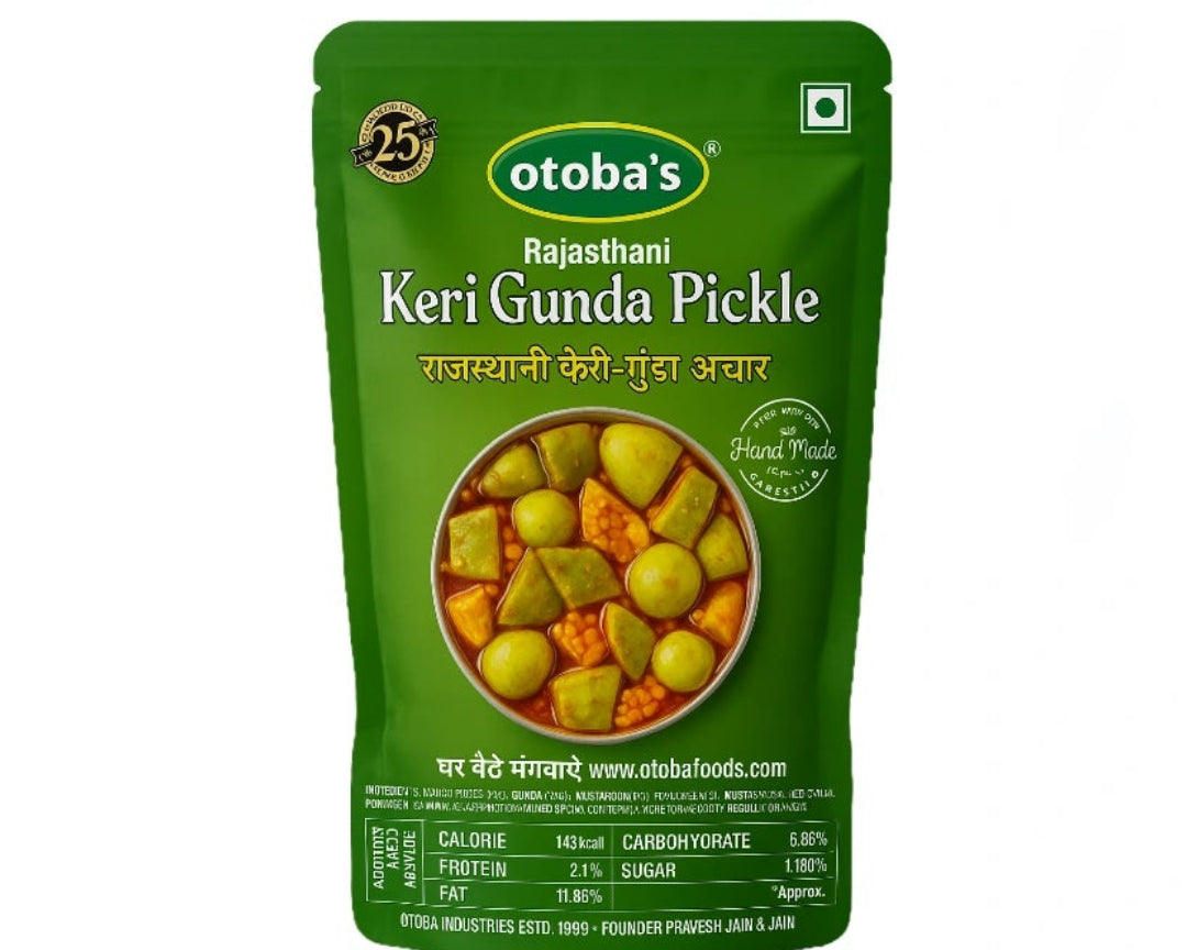 Rajasthani Keri (Mango) Gunda Pickle 200g. – Otoba's food
